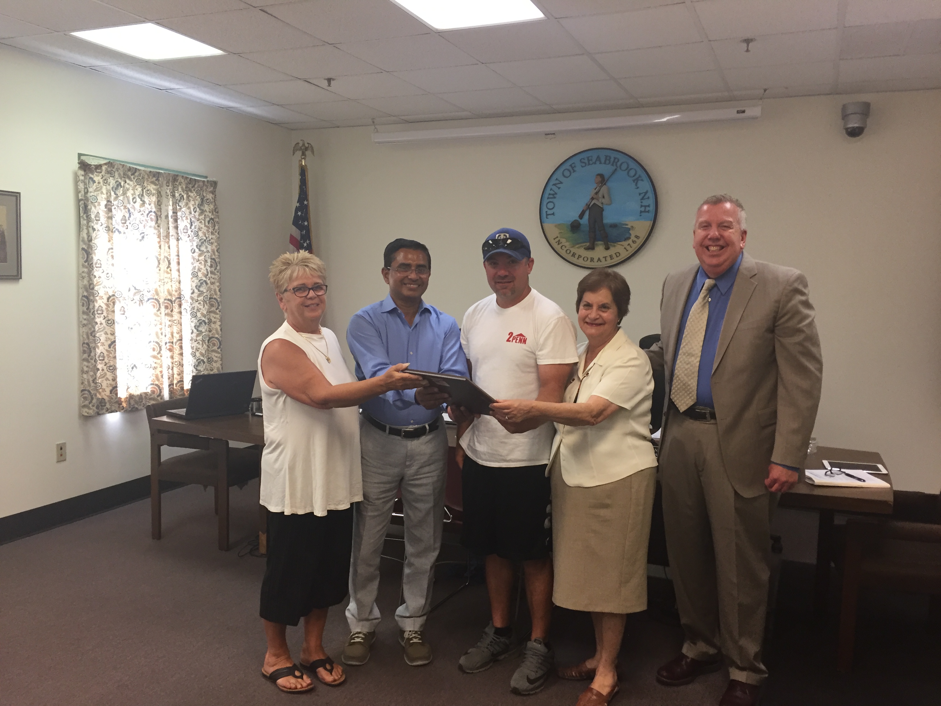 Seabrook Volunteer of Year George Penniman | Bill Manzi.com