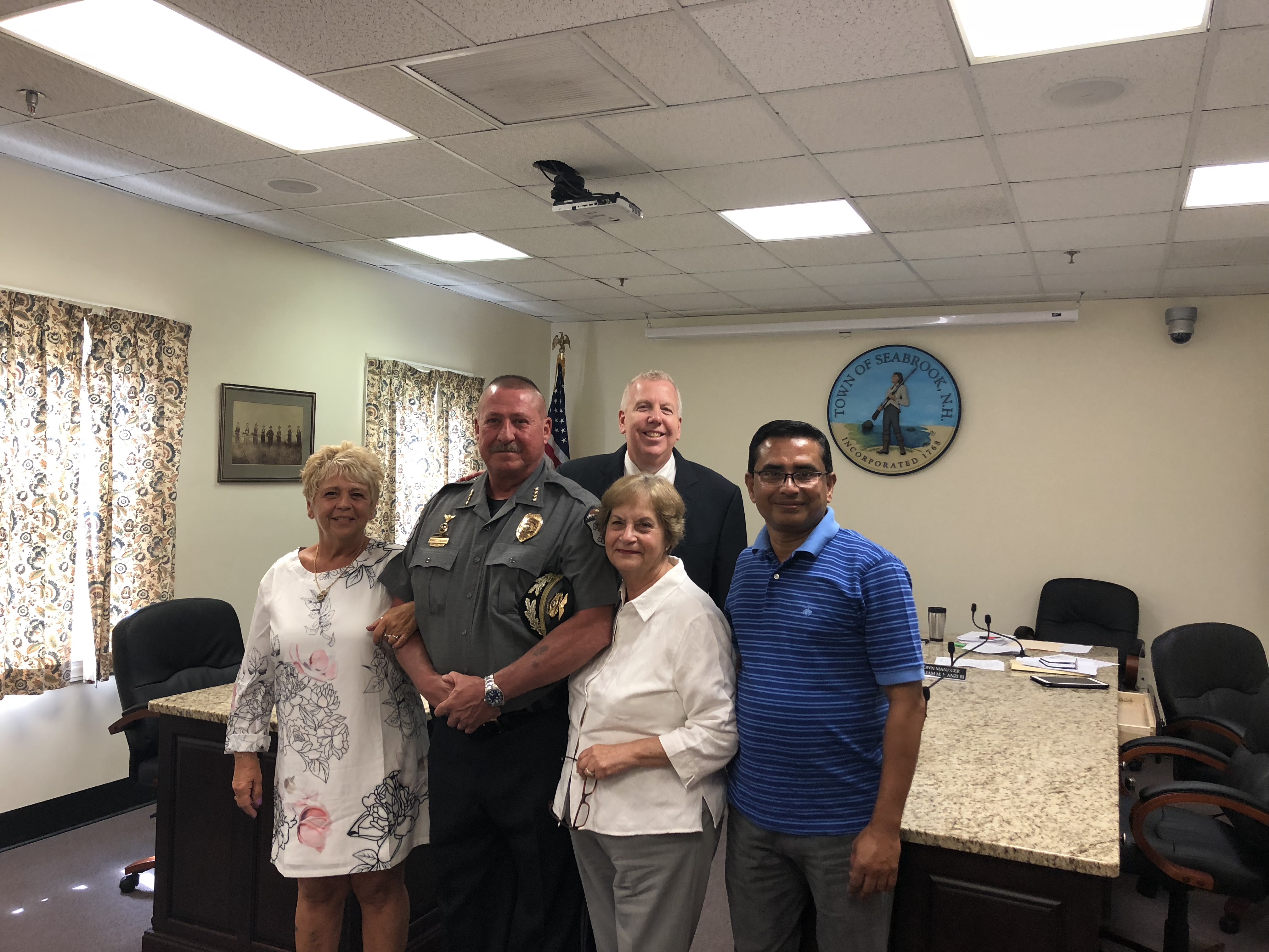 Congratulations Seabrook Police Chief Michael Gallagher | Bill Manzi.com